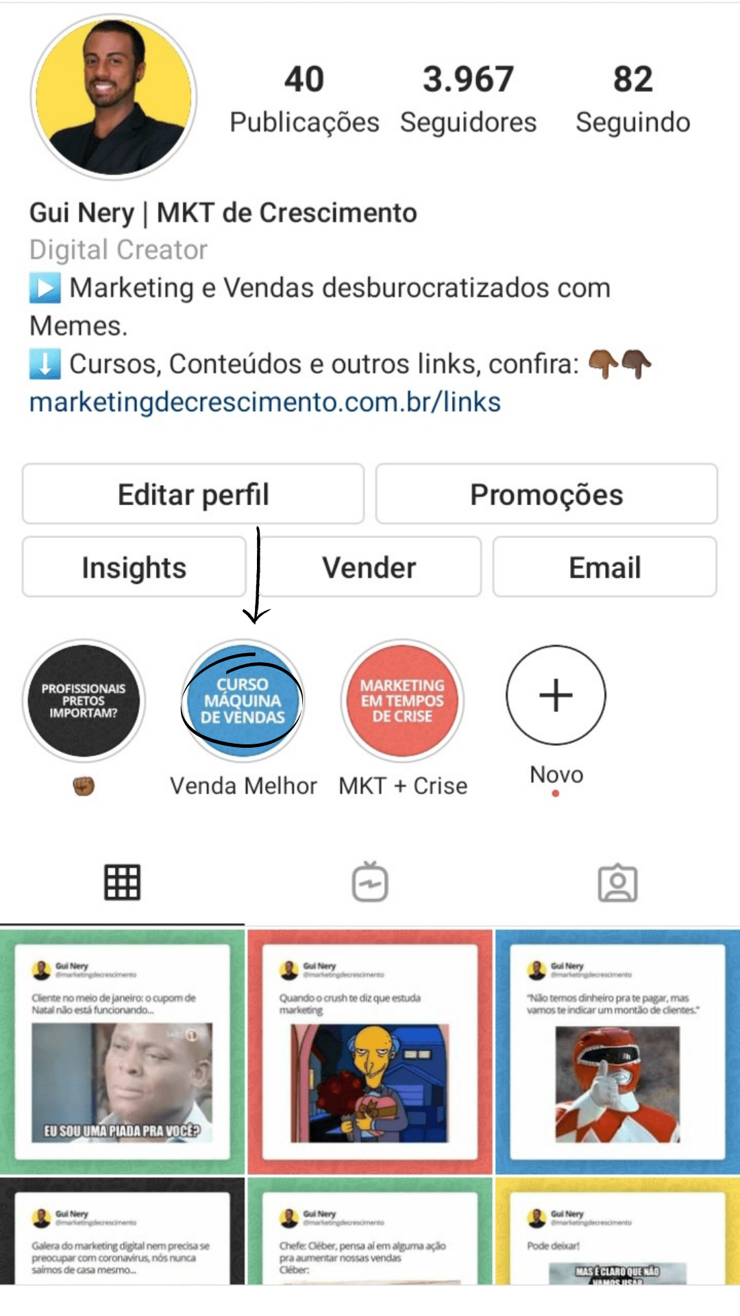 Destaques no Instagram: Passo a Passo para Alterar a Ordem